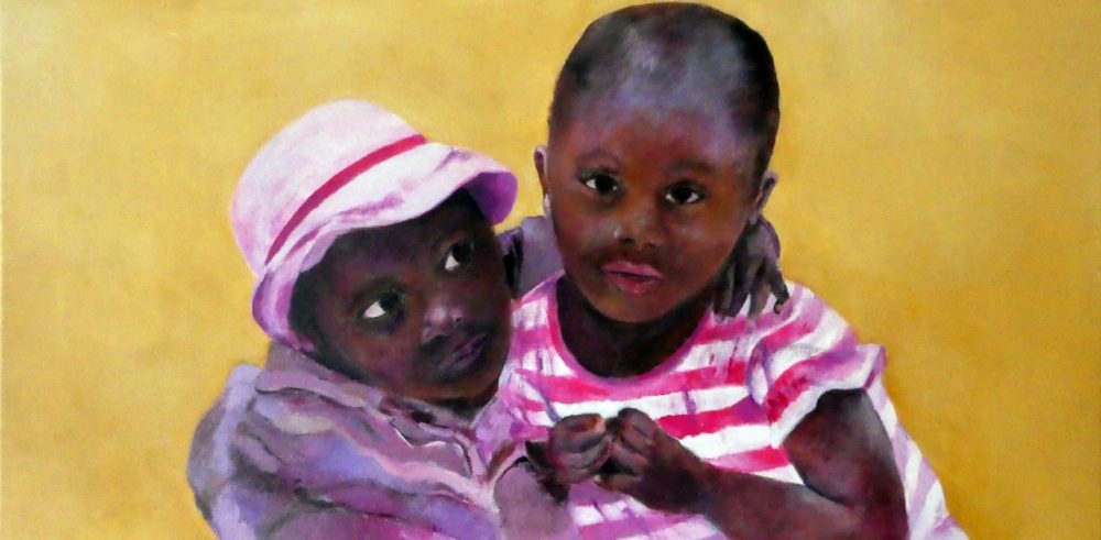Afrikaanse zusjes – Tineke Blankestijn | Kunstgilde Heuvelrug Afrikaanse zusjes – Tineke Blankestijn | Kunstgilde Heuvelrug